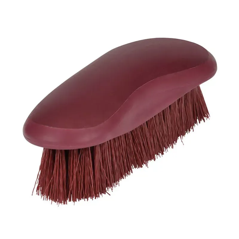 Roma Soft Touch Dandy Brush in Maroon