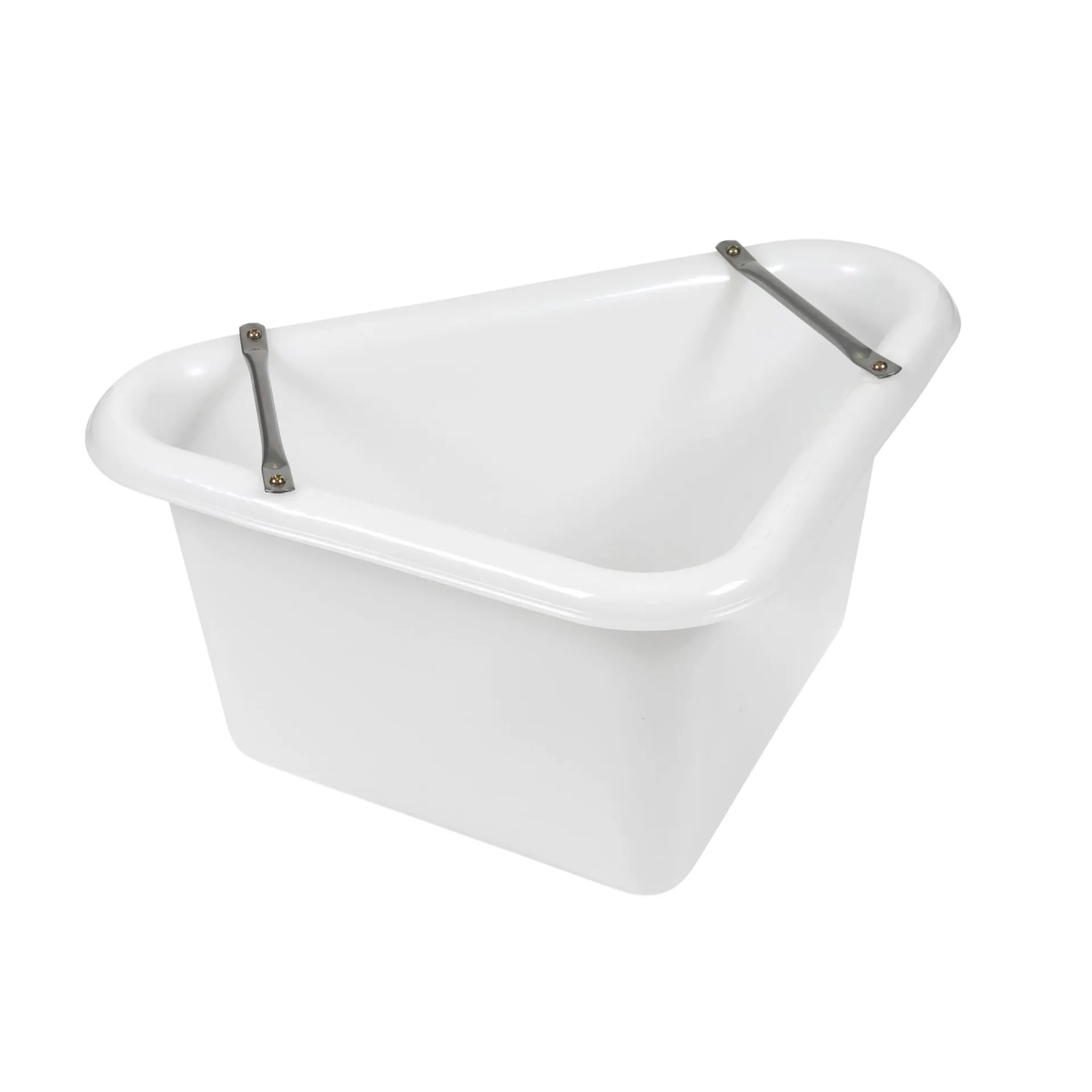 Ezi-Kit Corner Manger in White